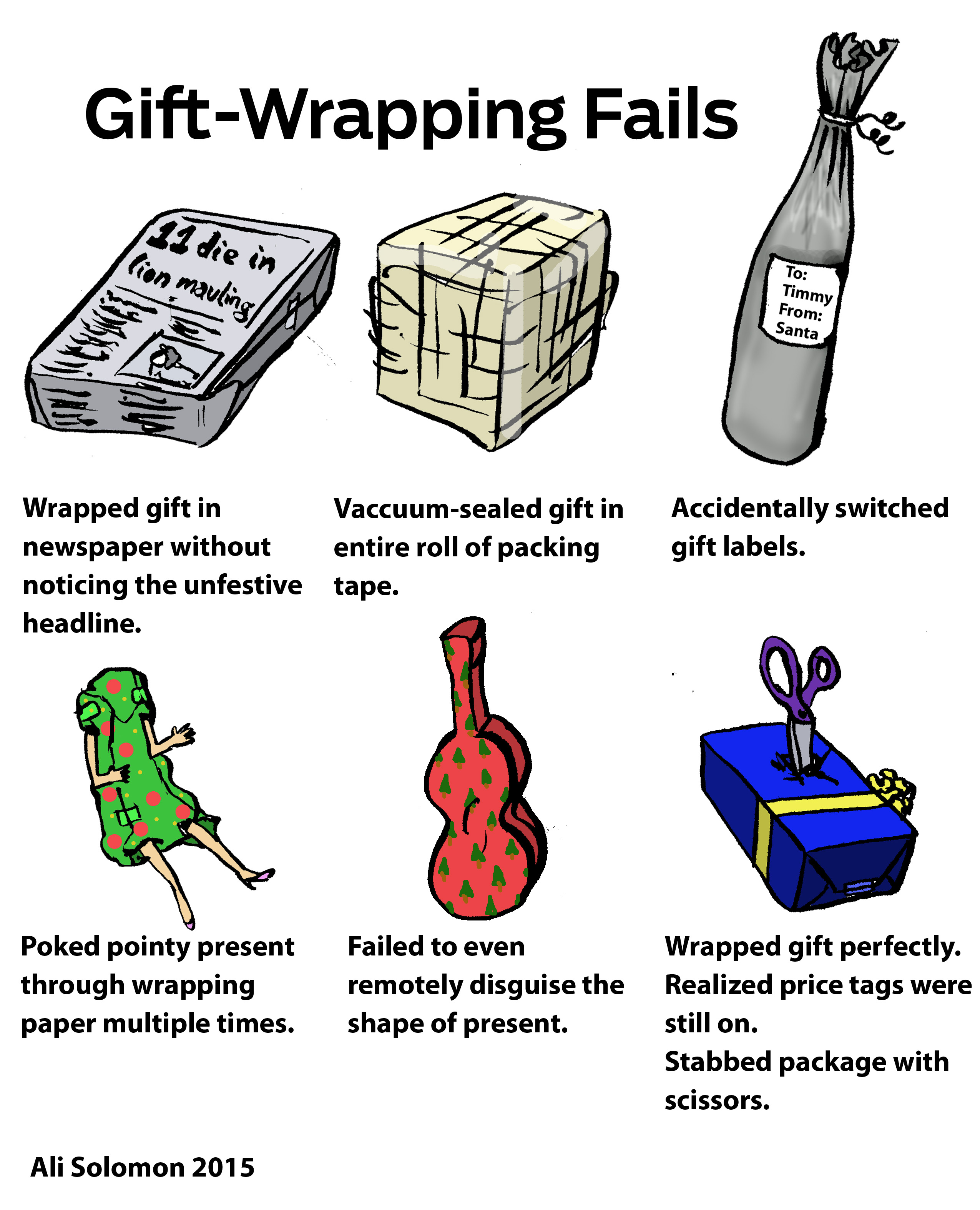 Gift Wrapping Fails | Wiggle Room